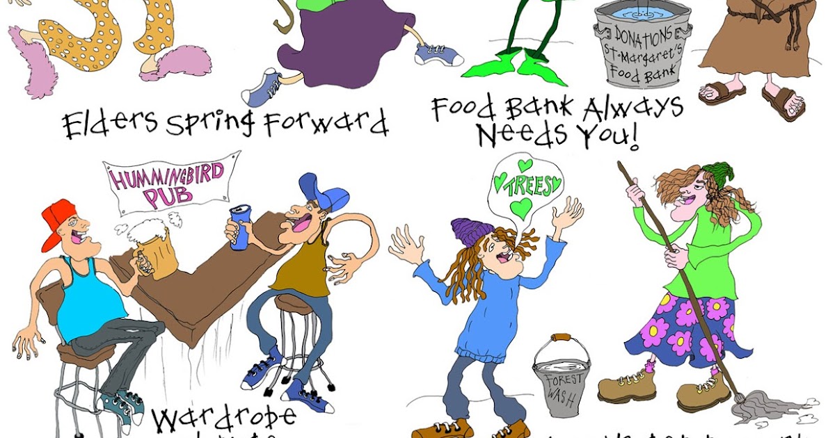 Dorrie's Comics and Cartoons: Signs of Spring Cartoon Page