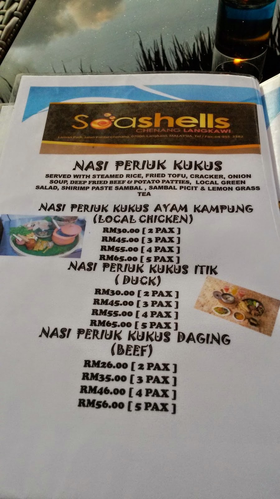 LiFeTiME: Seashell restaurants Langkawi