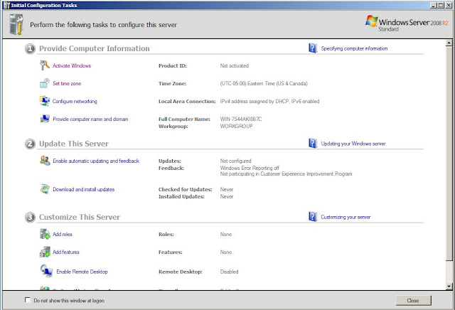 Dac Toan Ho's Home Page: Installing Windows Server 2008 R2 domain ...