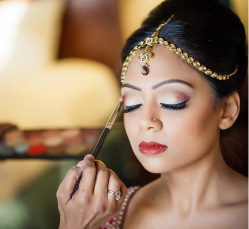 I am a free spirit and Lover of INDIA: Indian Bride Make Up
