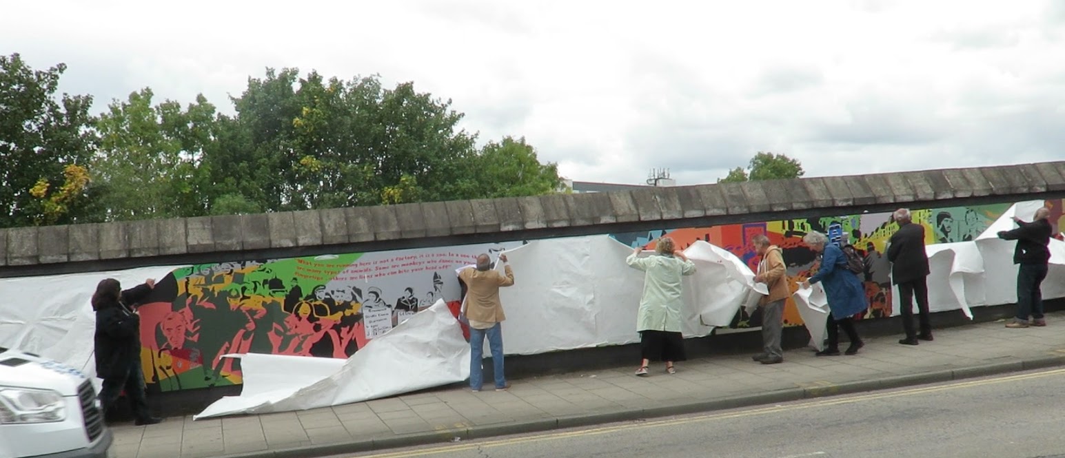 WEMBLEY MATTERS: Grunwick40 unveil extraordinary murals marking the ...