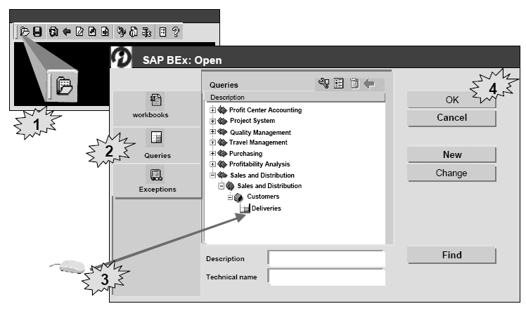 SAP Business Information Warehouse Explorer - SAP ABAP