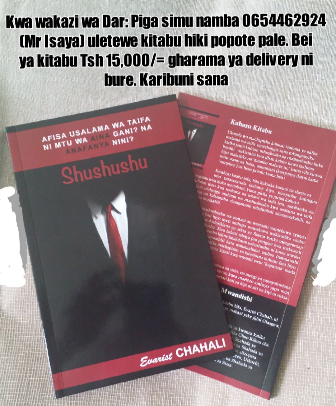 Je unataka kuwa SHUSHUSHU? ~ Kulikoni Ughaibuni