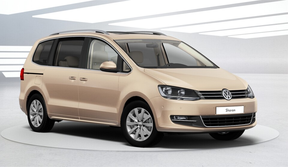 Volkswagen Sharan II Restylé (2015) - Couleurs / Colors