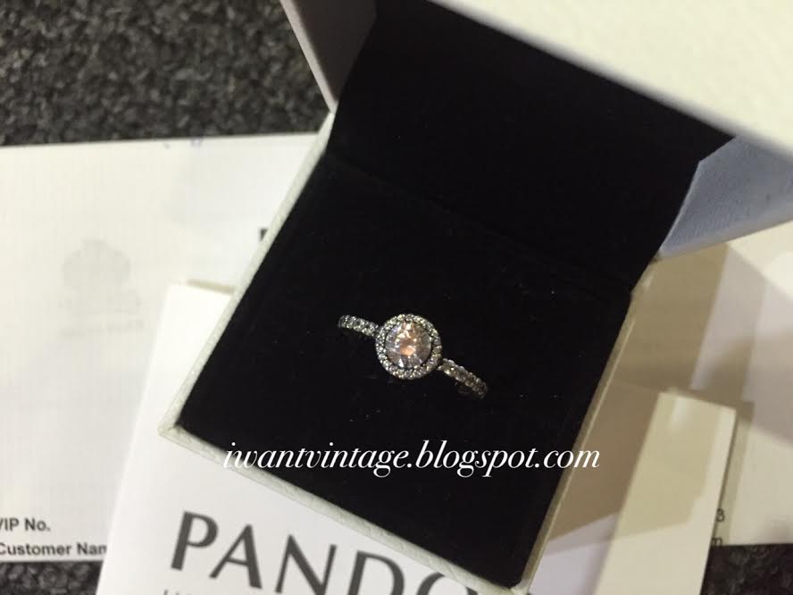 I Want Vintage | Vintage Designer Handbags: Pandora Classic Elegance Ring