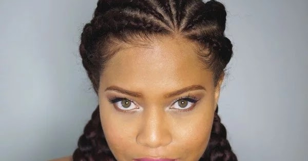 fashions world: Cornrow styles for round faces