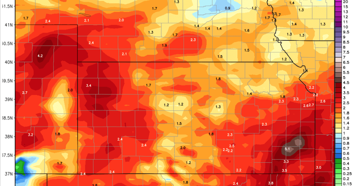 MSE Creative Consulting Blog: Rainfall Forecasts 8.5 Days Out