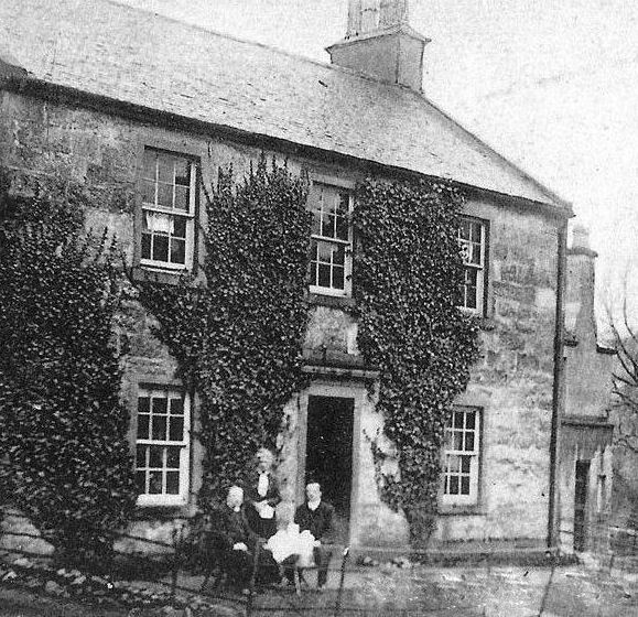 Tour Scotland: Old Photograph Campbell's Tearooms Strathblane Scotland