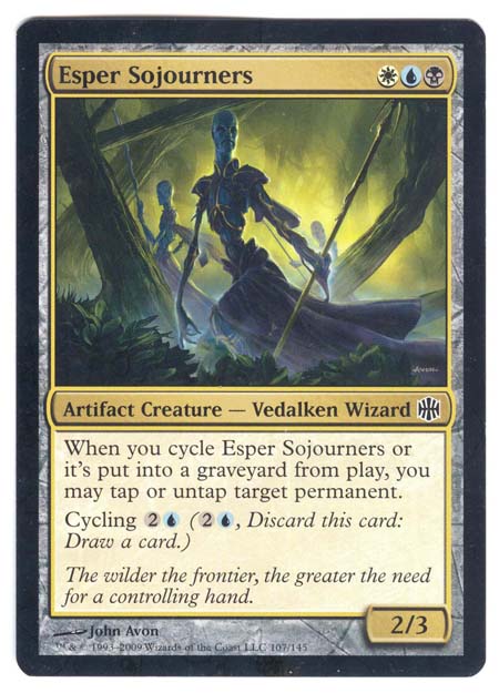 Magic the Gathering Adventures: Shards of Alara Block Artifacts: Three ...