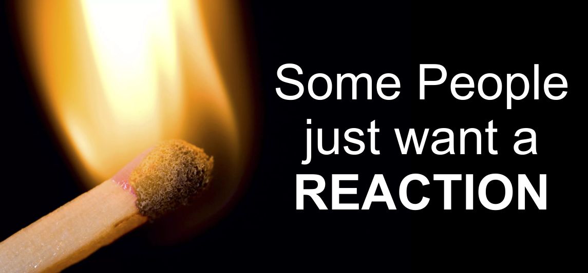 Some people just want a Reaction