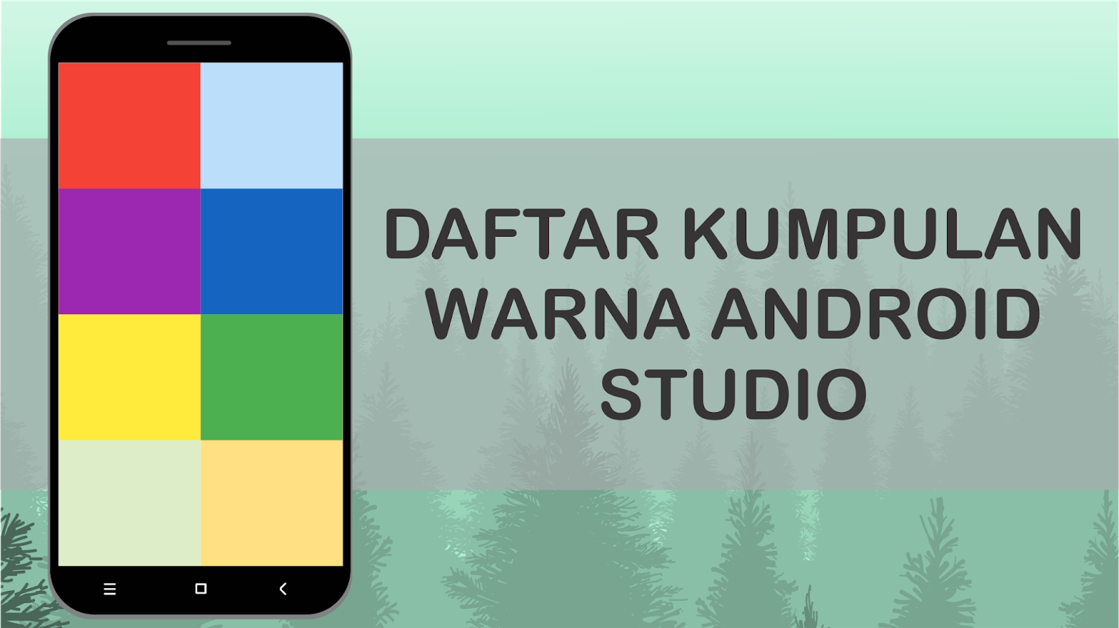 Download Arahan Daftar Kumpulan Warna Keren Android Studio | Ilmu Andoid