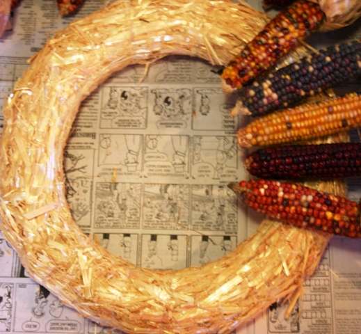 Boys, Bovines and Blessings: Indian Corn Meets Hot Glue Gun