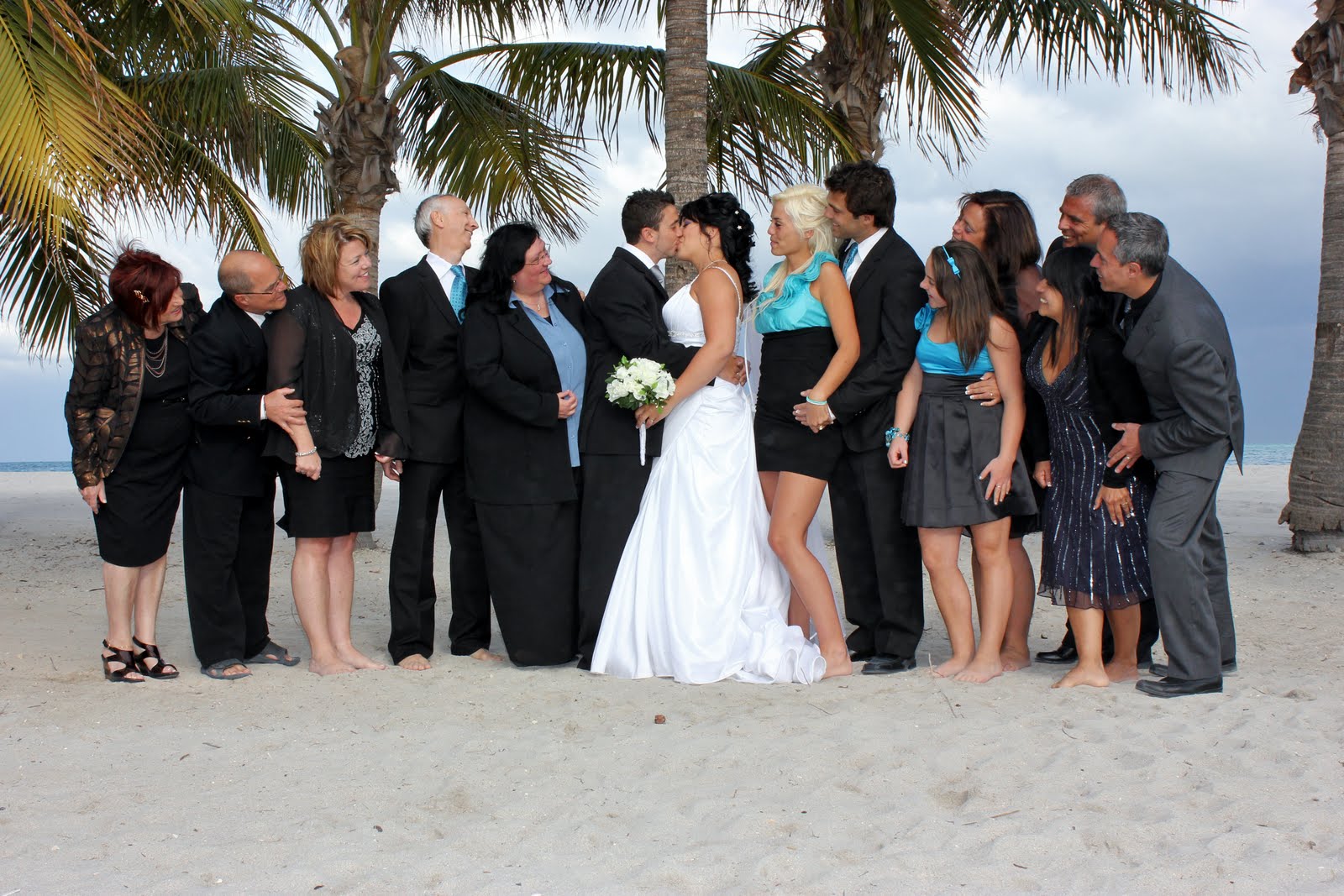 Affordable Beach Weddings! 305-793-4387: Sabrina & Benoit - Crandon ...