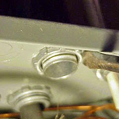 Electric Work: Electrical Basics: Installing A Cable Clamp In A Breaker ...