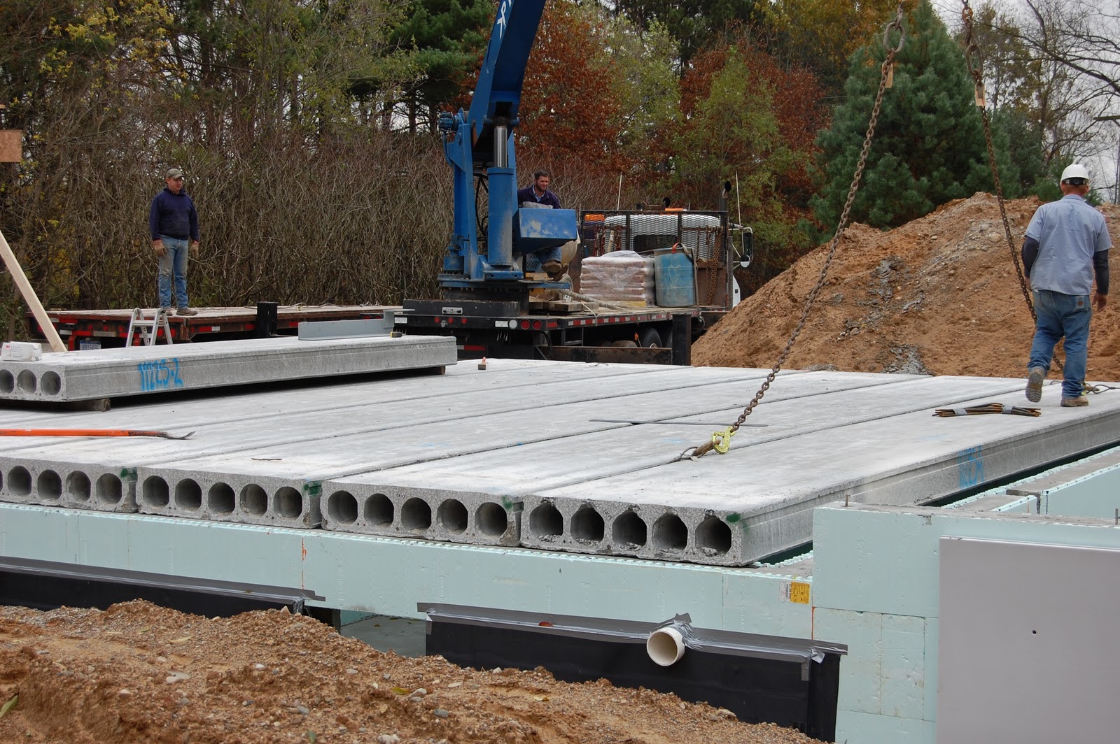 The Sumac Grove: Precast and backfill in pictures