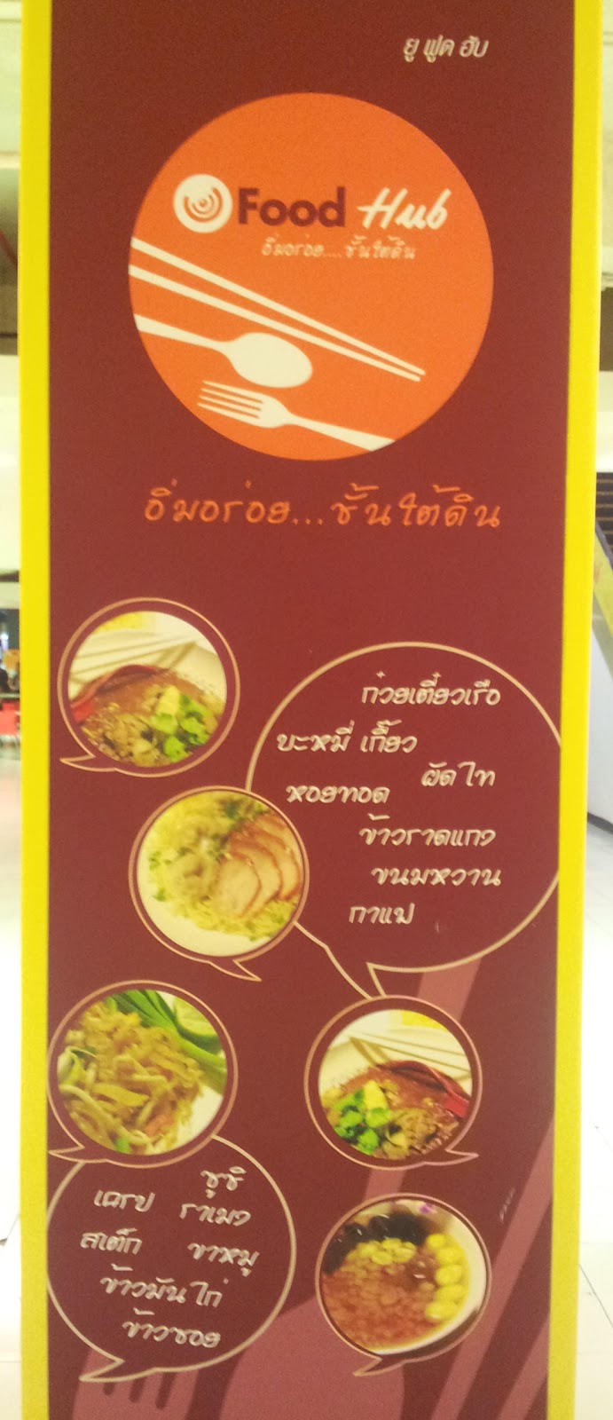 The White Guy's Thai Guide: Food Court Poster