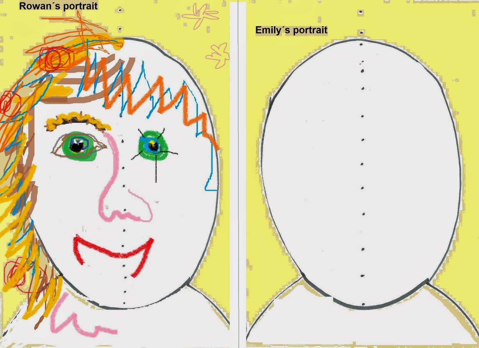 creativelearning: Collaborative Portraits, all ages/levels