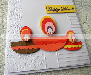 Crazy Crafter: Happy Diwali Handmade Greeting Card