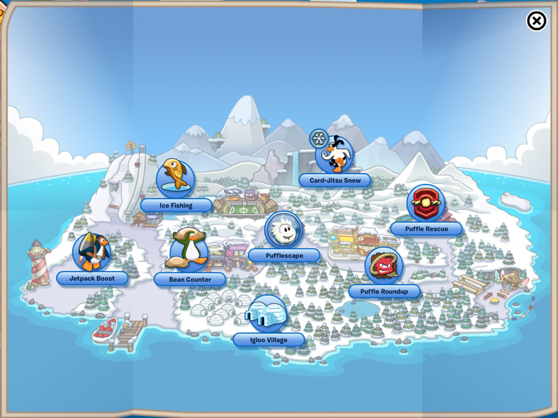 Minientrada « Formatos « Club Penguin Saiyan