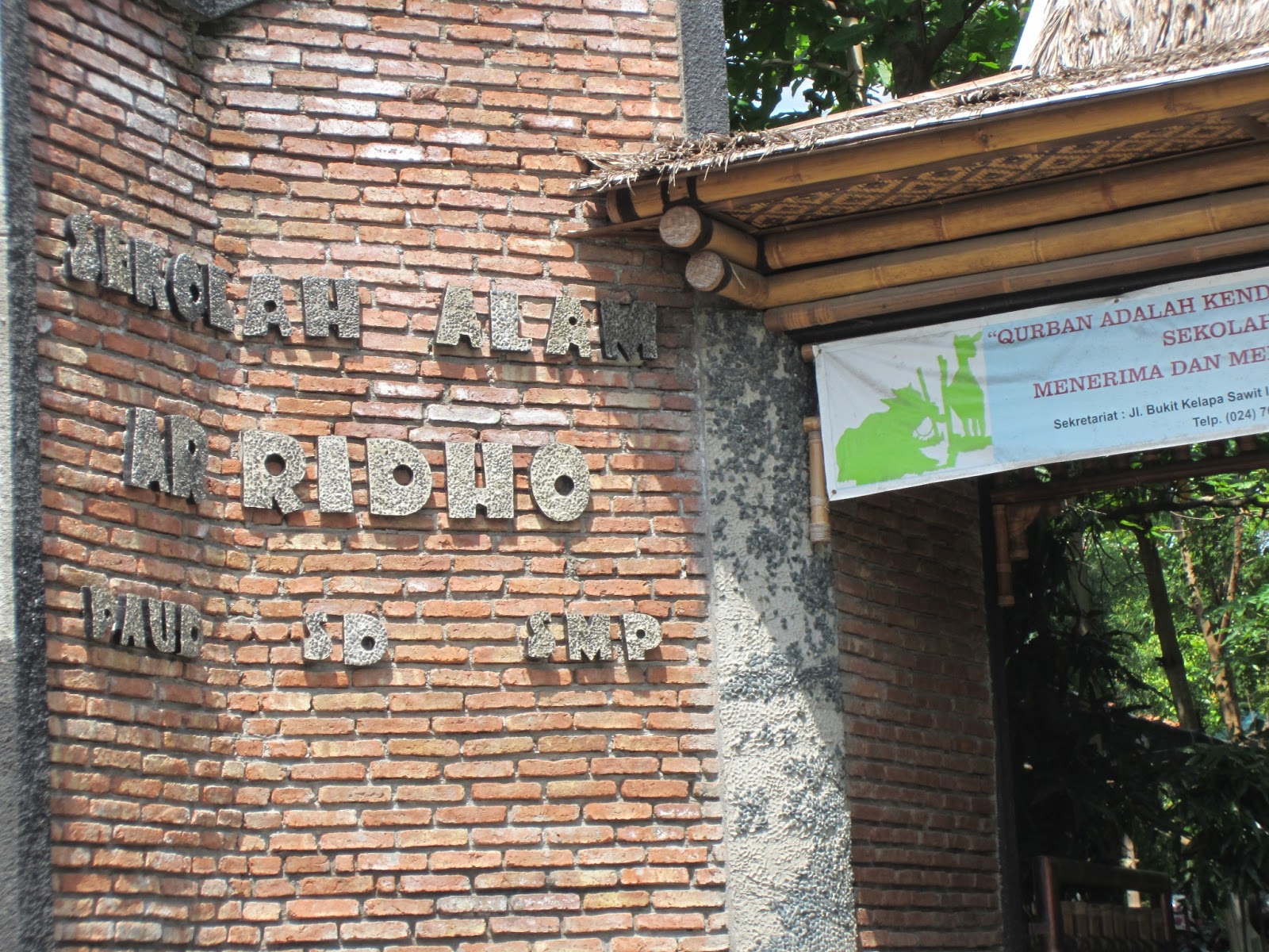 Sekolah Alam: Sekolah Alam Ar-Ridho