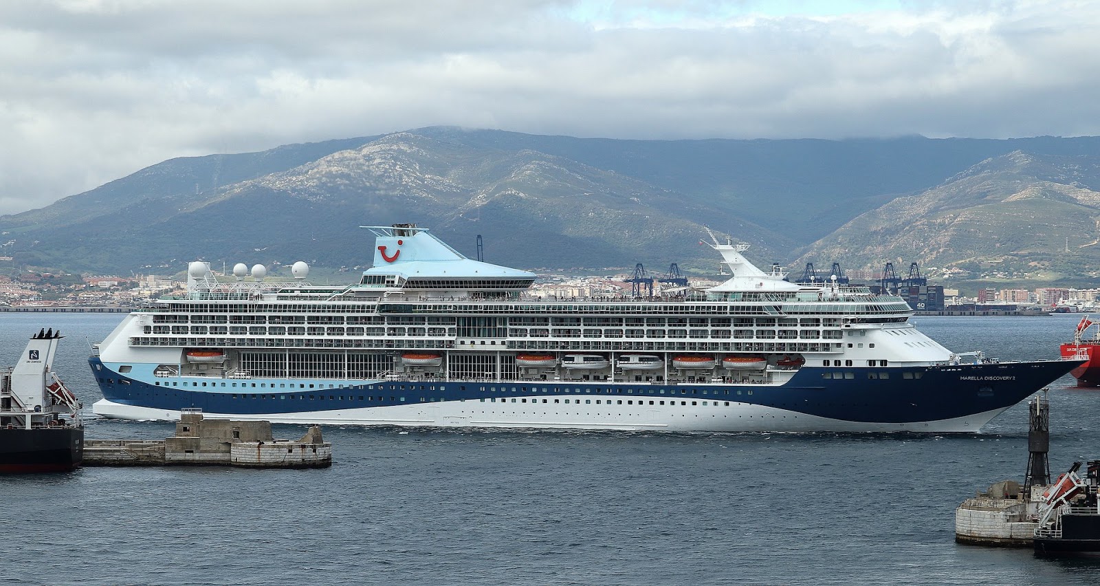 Sergio@Cruises: Marella Discovery 2 em Gibraltar