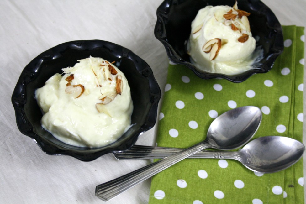 Almond Ice Cream | How to make Badam Ice Cream