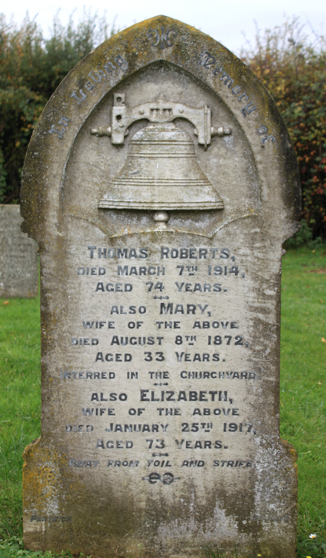 Grave Mistakes: Thomas Roberts had two wives - details of both appear ...