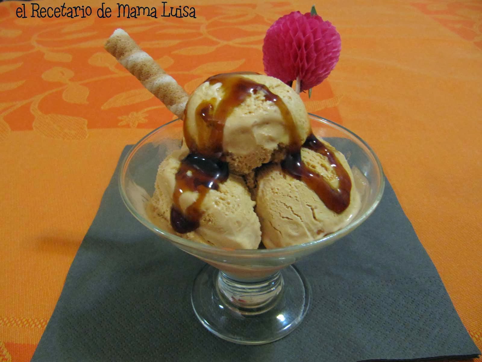 El Recetario de Mama Luisa: Helado de Turrón