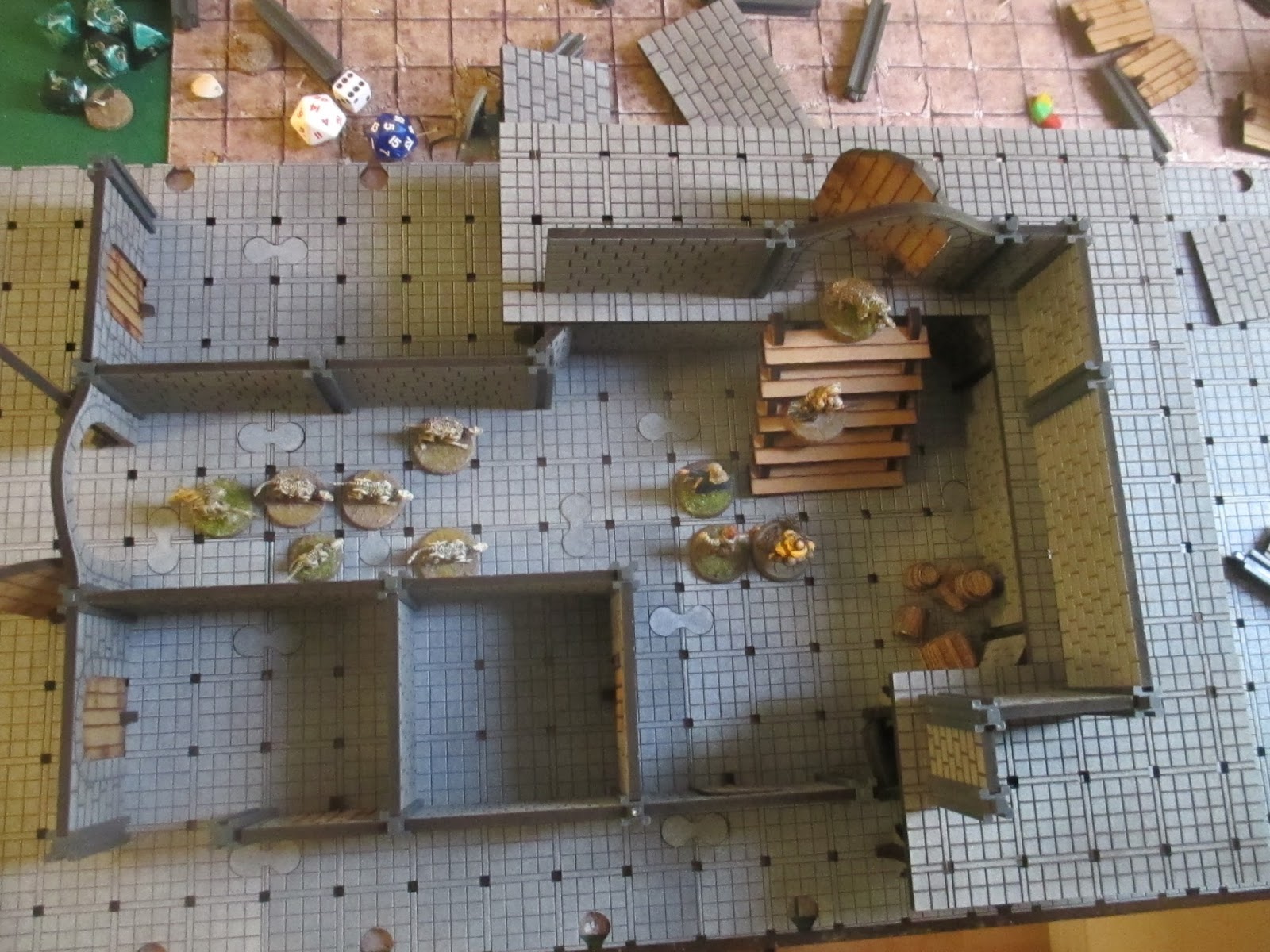 The Miniatures Man: Dungeon Terrain from Direbadger