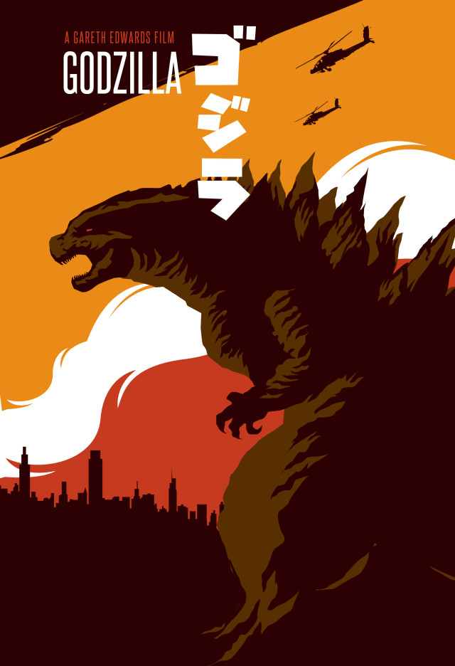 GODZILLA: GALERIA DE POSTERS FAN ART