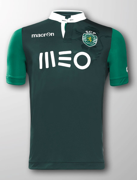 Sporting 14-15 Champions League Kit Unveiled - Footy Headlines