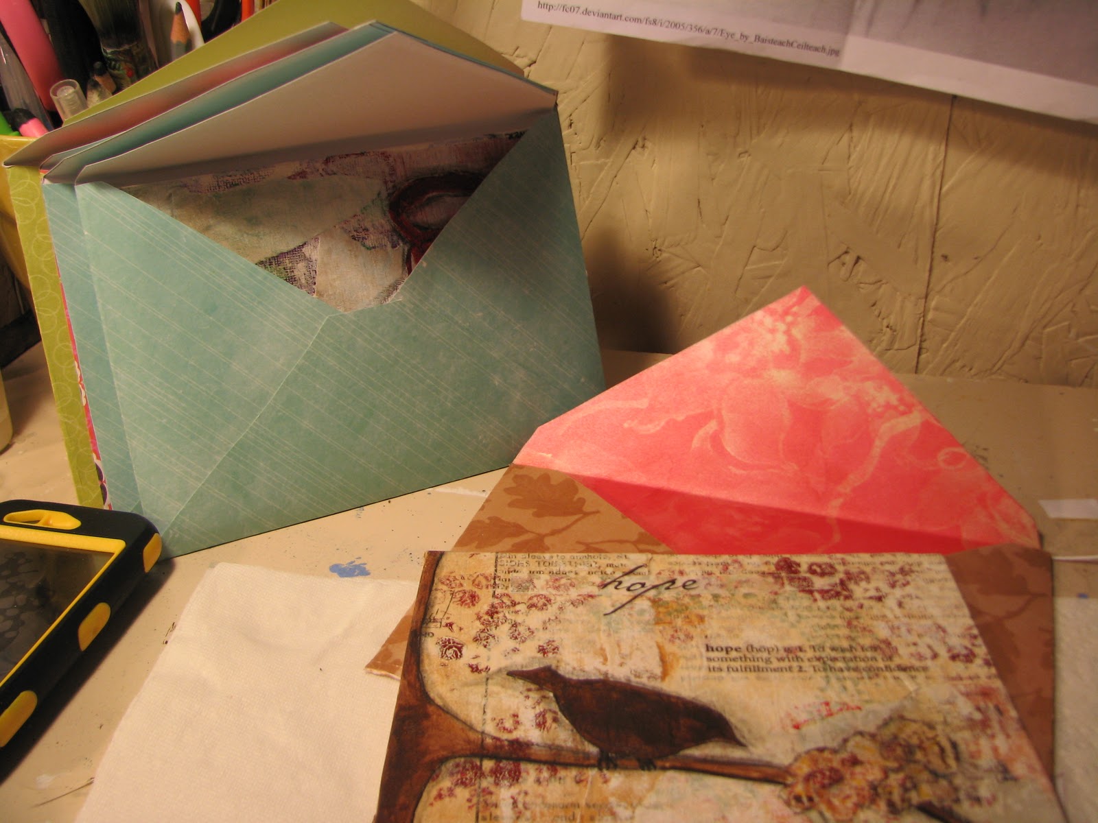LeissnerArt: How to Make Your Own Scrapbook Paper Envelopes--AEDM 28