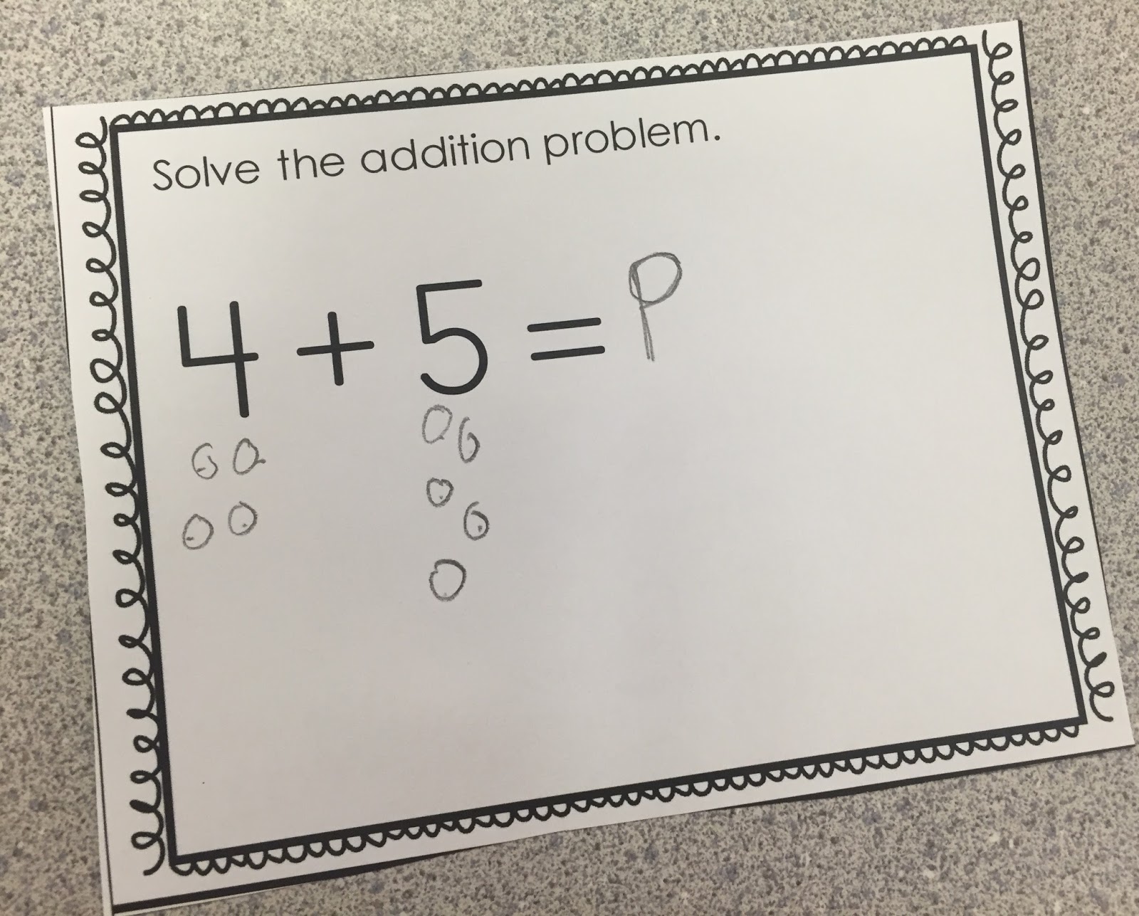 Ms. Moran's Kindergarten: Addition Fun