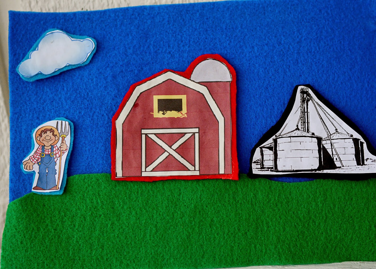 This Farm Family's Life: A Day in the Life of a Farmer...Ag Day Felt ...