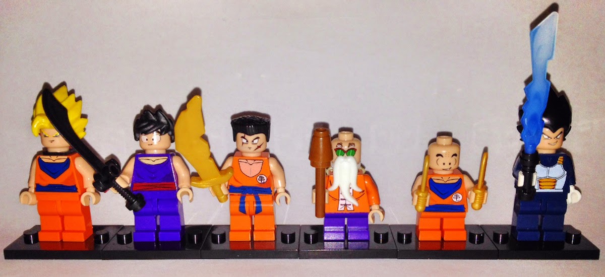 Bibi Toys - Lego collecter: Dragon Ball Z minifigures by Decool (sets ...