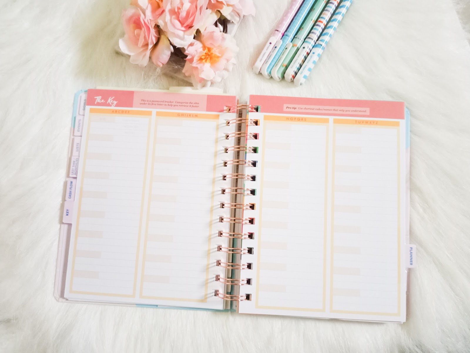 Here's a peek to Design Your Life Planner 2019 — Sweet Confessions by Shy