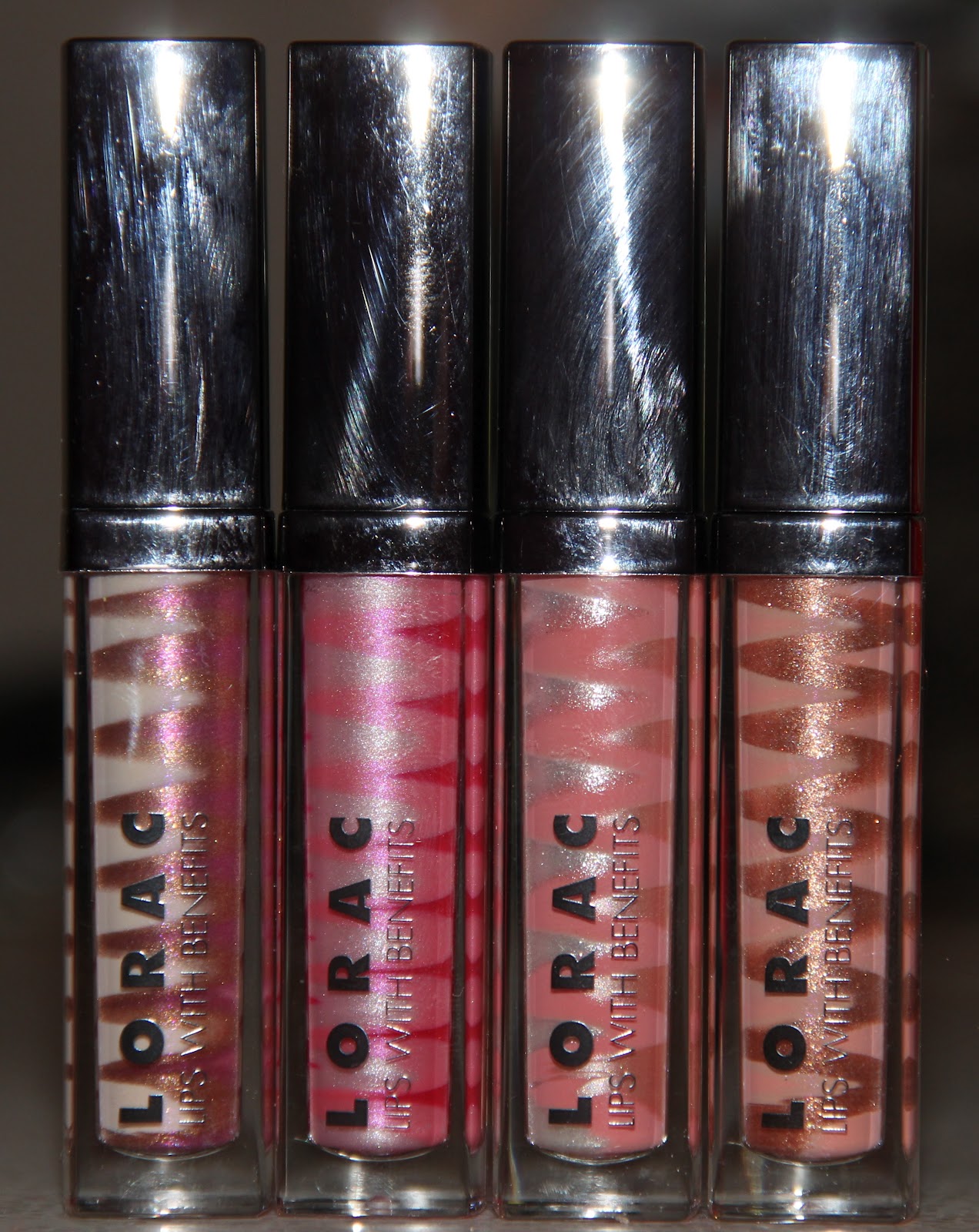 Beauty Logic: Lorac Lips With Benefits Lip Glosses Review and Swatches