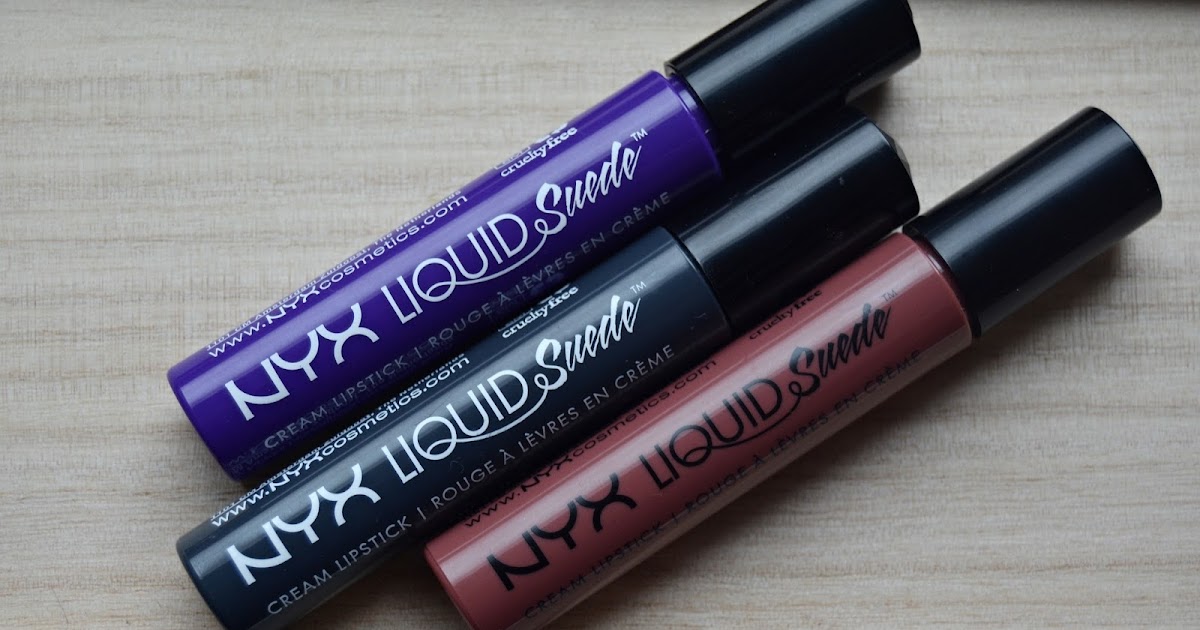 NYX LIQUID SUEDE - AMETHYST, SOFT.SPOKEN, STONE FOX