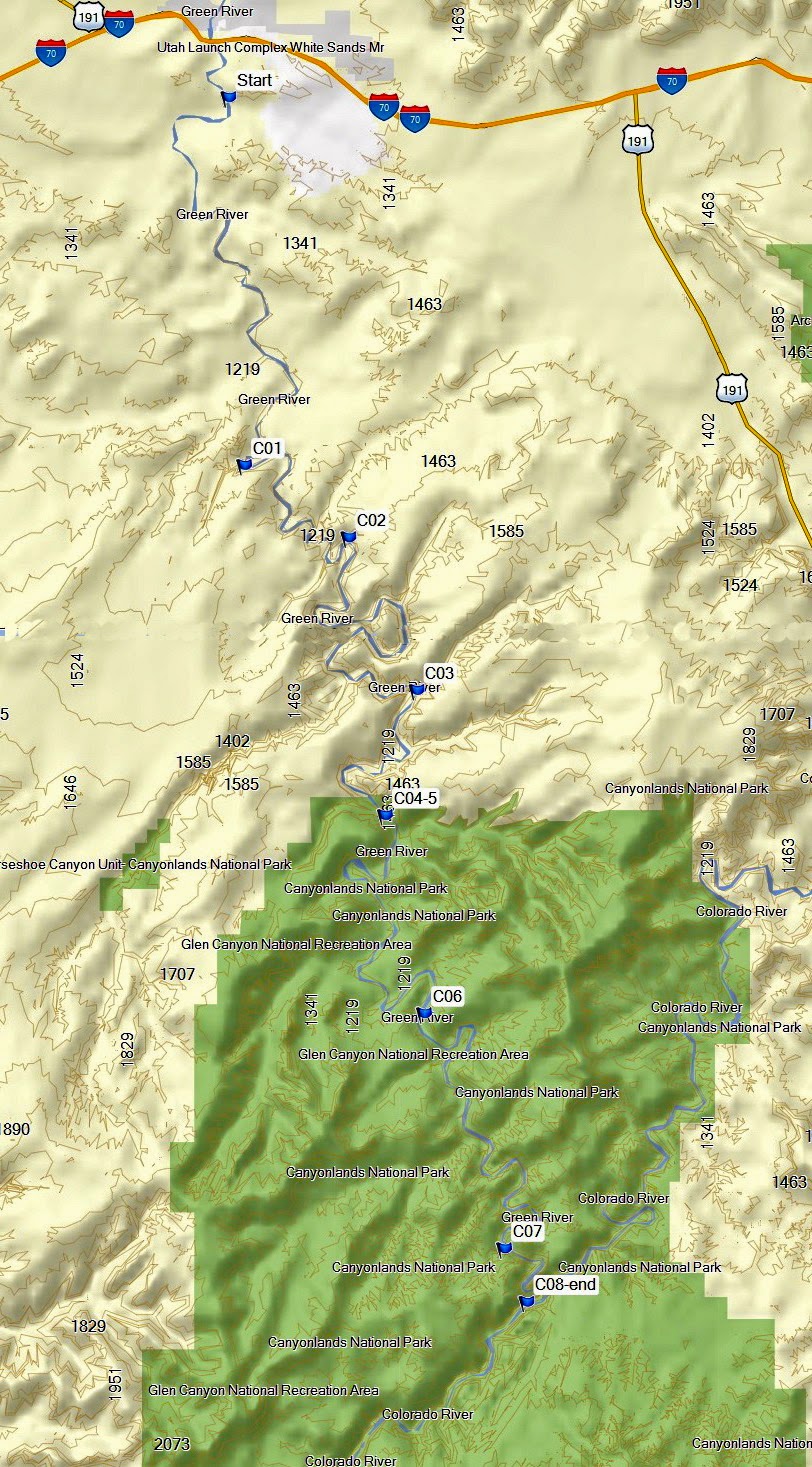 LOAFin AROUND and KANOE TRIPPING : Canoeing the Green River, UT, USA ...