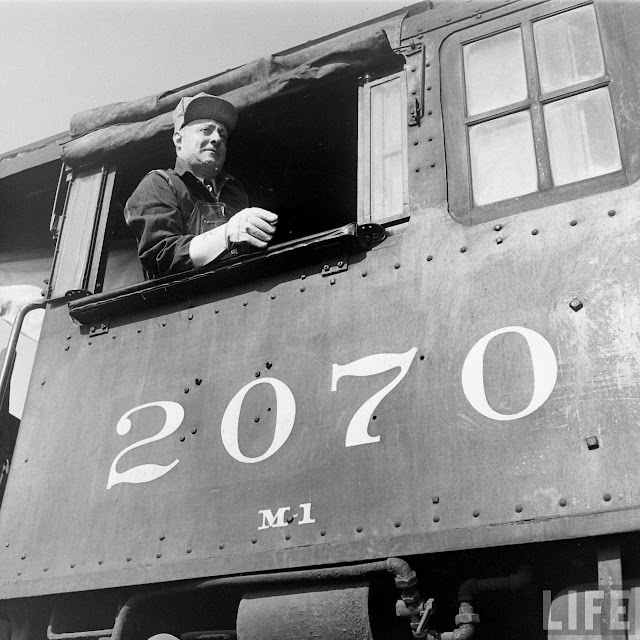 Nostalgia on Wheels: LIFE - Railroad Switchman Feature from 1943