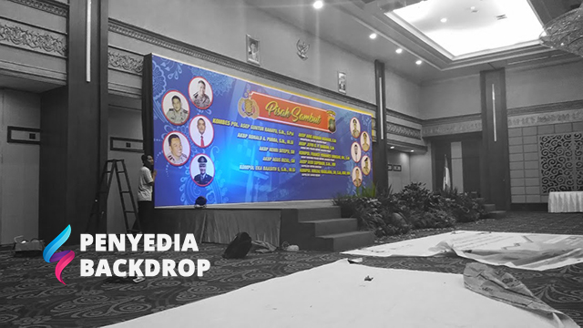 Sewa Rangka Backdrop Sinarmas Jakarta