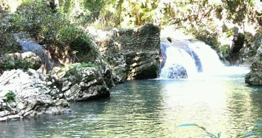 The beautiful scenery of purag falls