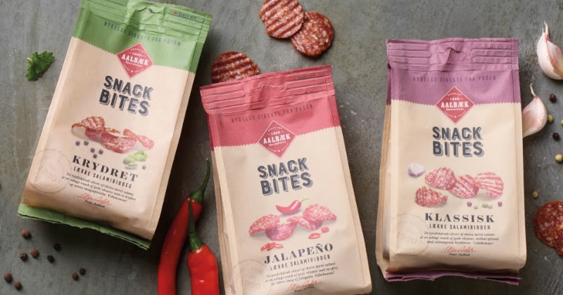 Aalbæk Snack Bites on Packaging of the World - Creative Package Design ...