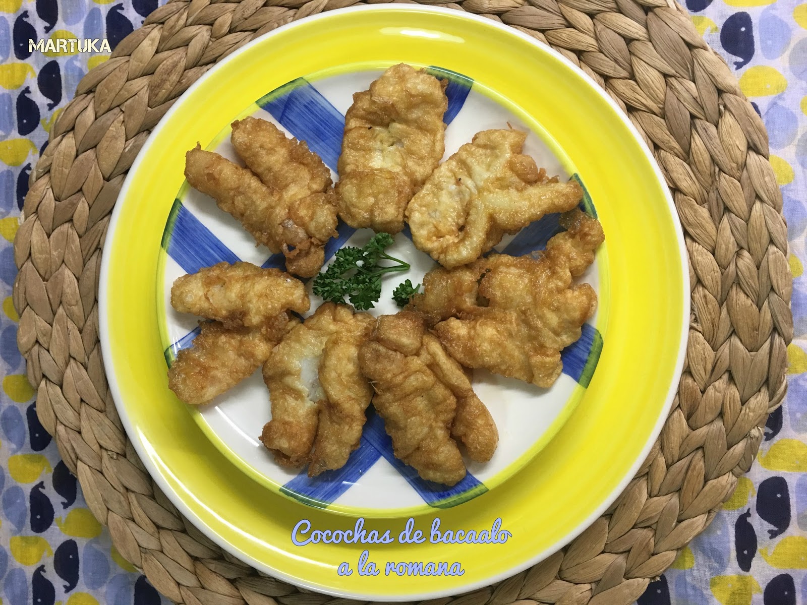 Las recetas de Martuka: Cocochas De Bacalao A La Romana (Kokotxas ...