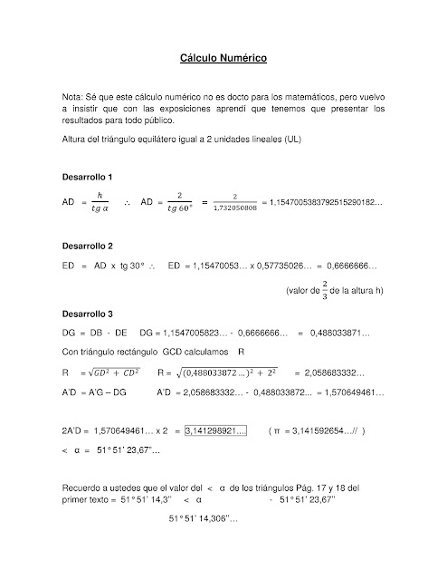 Curiosidades geométricas: Cálculo del Valor de PI