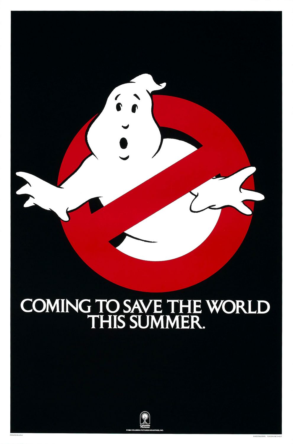 The Geeky Nerfherder: Movie Poster Art: Ghostbusters (1984)