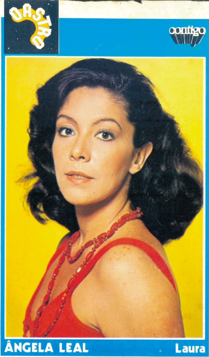 Astros em Revista: ÂNGELA LEAL UMA ESTRELA SEM MEDO DE APARECER FEIA