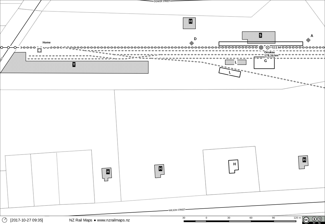 New Zealand Rail Maps: Otago Central Railway [28B]: Omakau