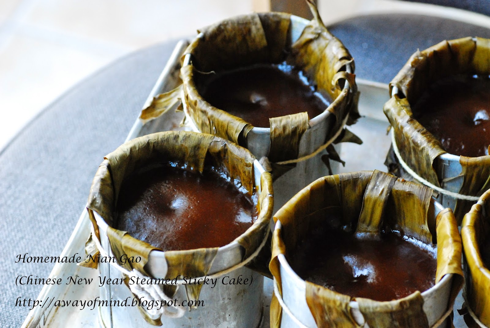 Awayofmind Bakery House: Homemade Nian Gao (Chinese New Year Steamed ...