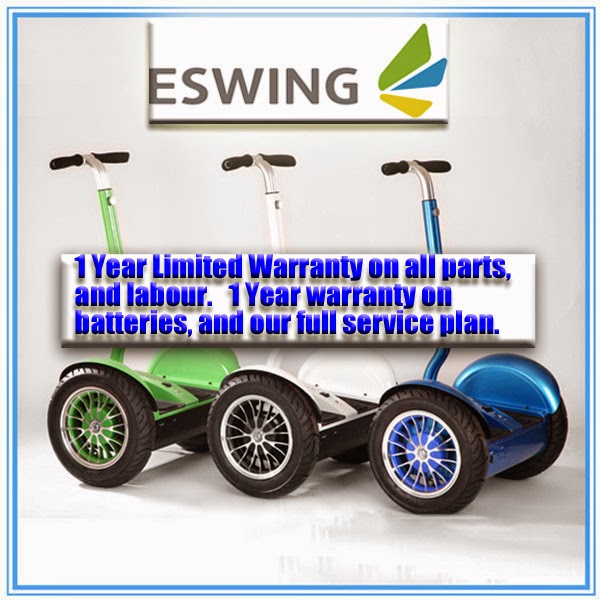 Eswing segway scooters street and off road models